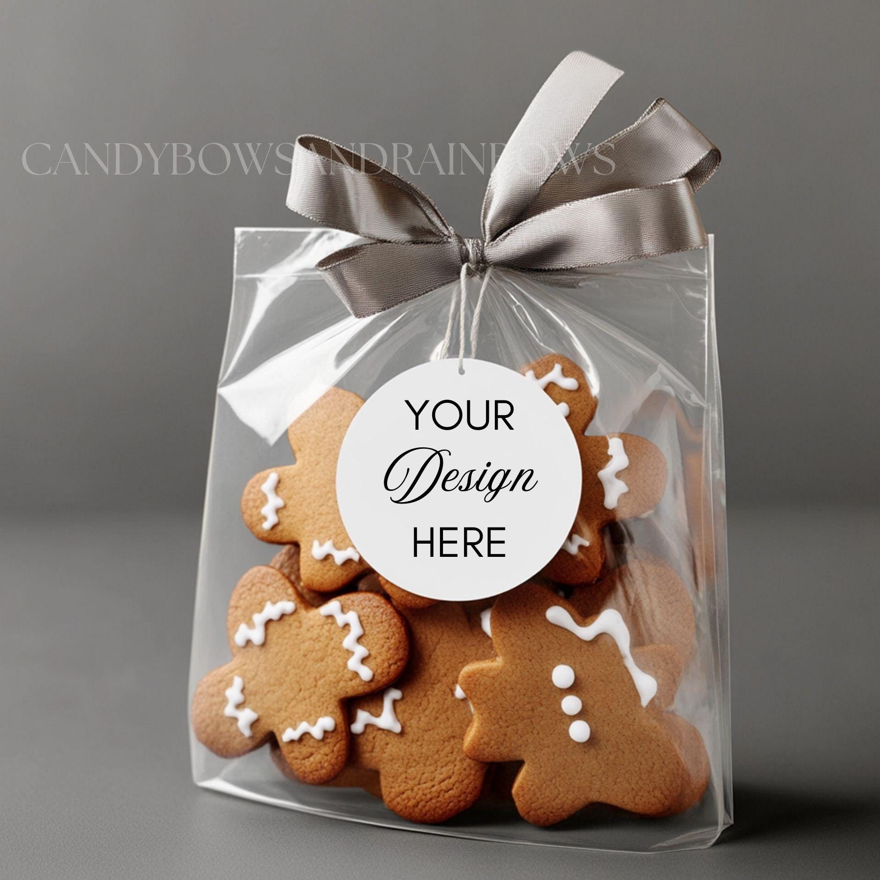 Gingerbread Biscuits Sweet Treats Mockup - Festive Mockup - Sweet ...