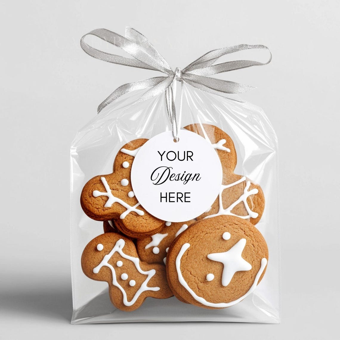 Gingerbread Biscuits Sweet Treats Mockup - Festive Mockup - Sweet ...
