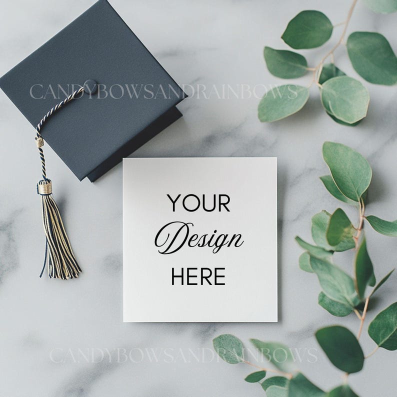 GRADUATION Greetings Card Mockup - Graduate Mockup - Graduation ...