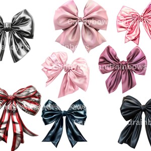 Coquette Bows Clipart - 38 PNG Images of Beautiful Coquette Bows ...