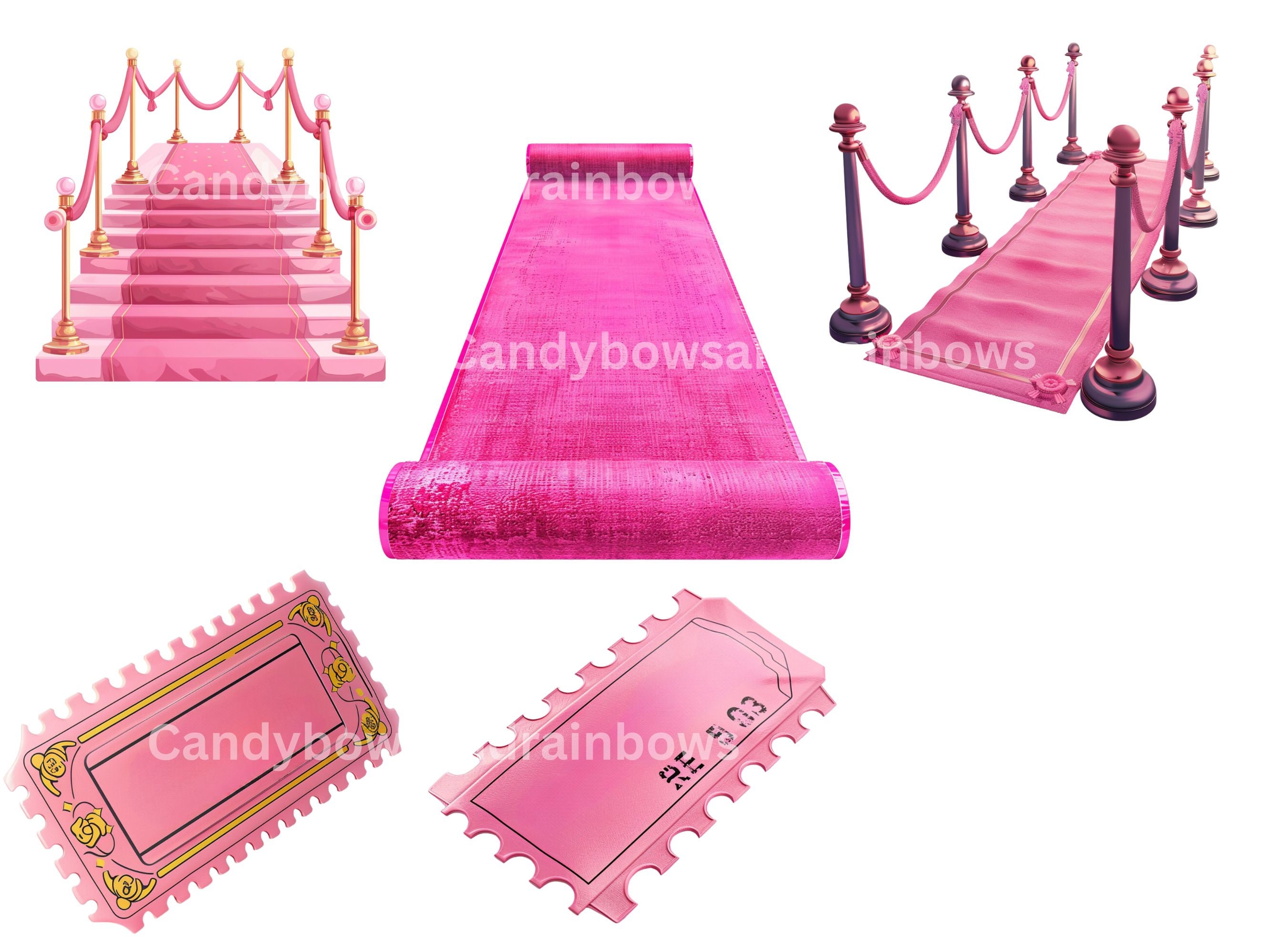 Beautiful Pink Movie Night Clipart - 40 High Quality PNG Images of Film ...
