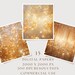 Light Gold Christmas Lights Digital Background Paper - 15 Christmas ...