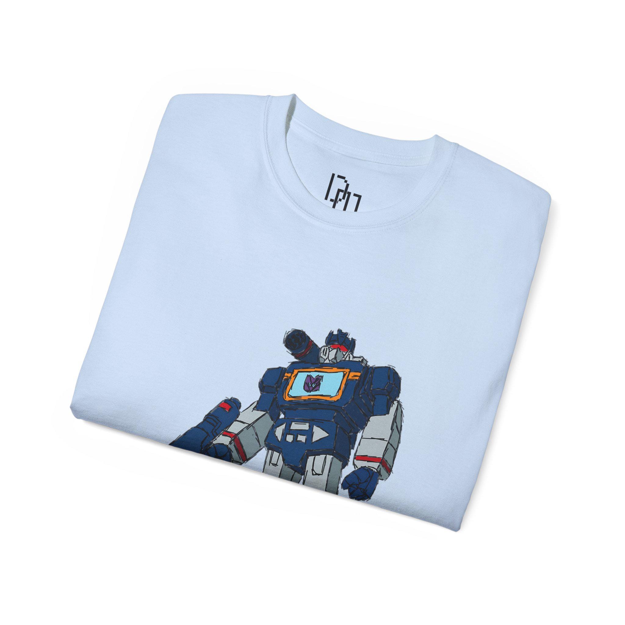 Soundwave T-shirt Transformers Art - Decepticon Gift for Him - Gifts ...
