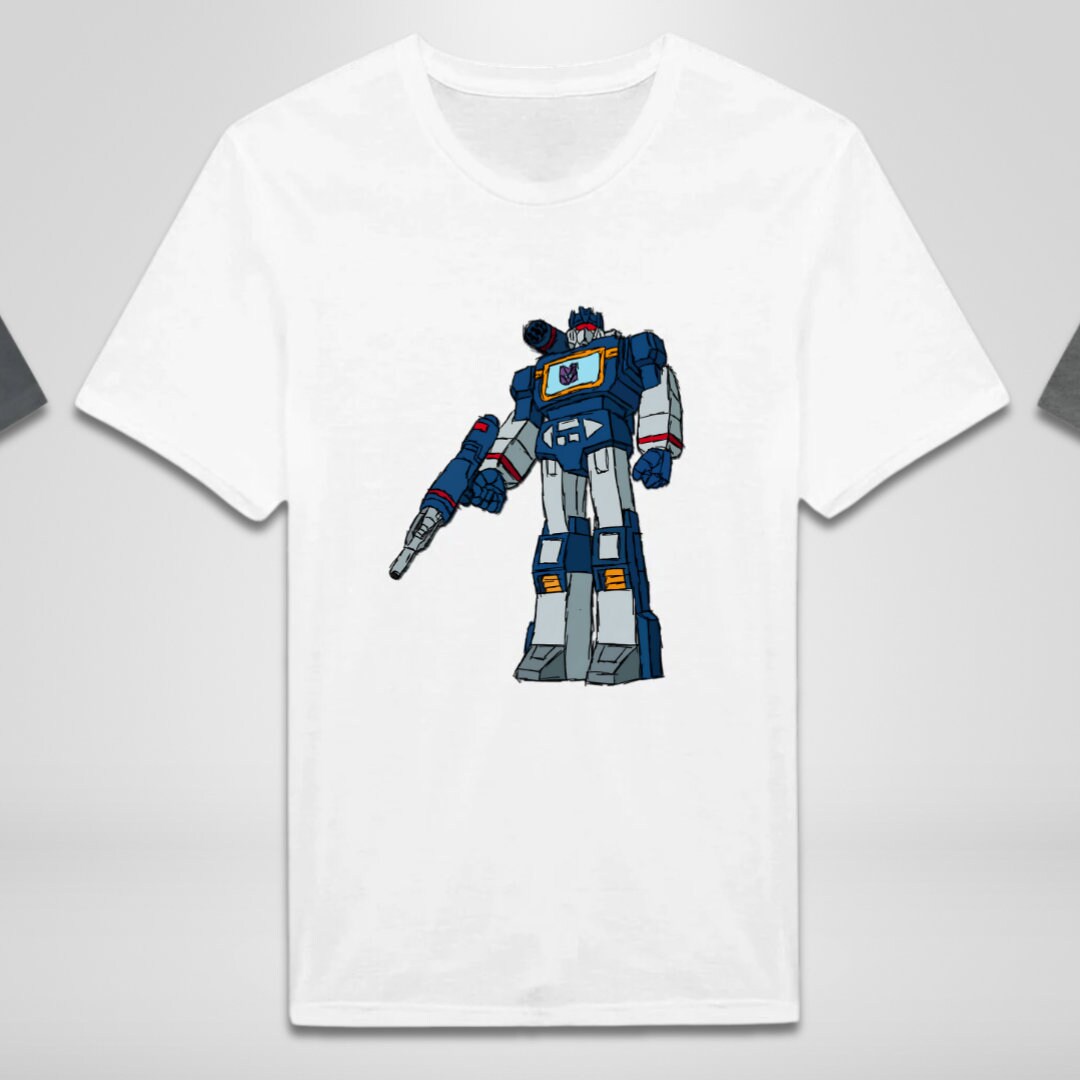 Soundwave Transformers Inspired T-shirt Artwork Rerto Gifts in 7 ...