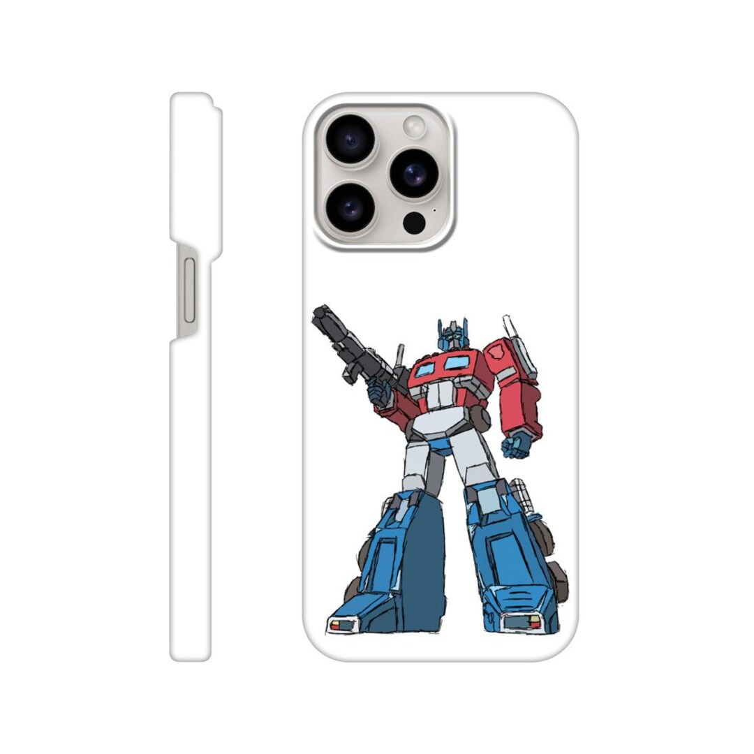 Optimus Prime Phone Case Transformers Inspired Art Available in Black ...