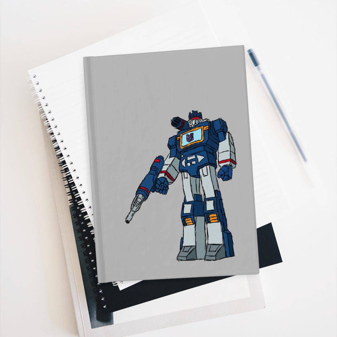 Transformers Soundwave Notebook – Hardback Journal - Lined or Blank ...