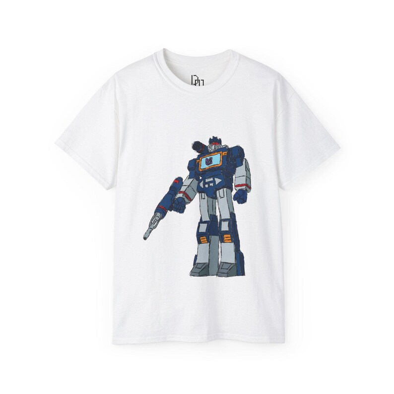 Soundwave T-shirt Transformers Art - Decepticon Gift for Him - Gifts ...