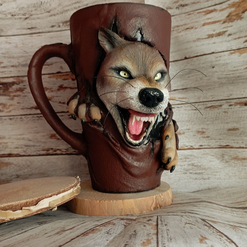 Clay Wolf - Etsy
