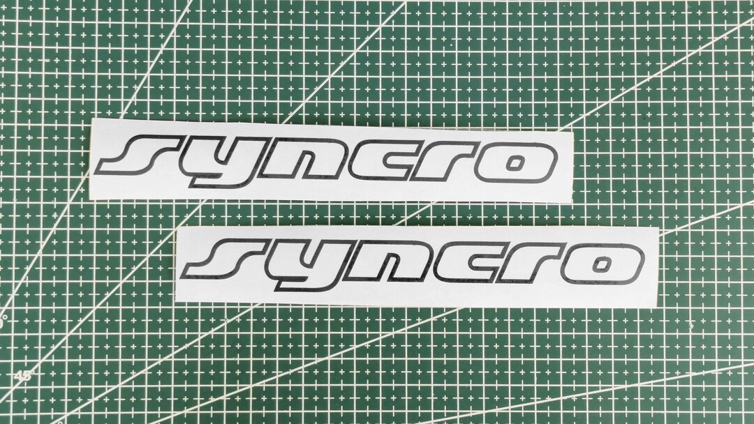 Volkswagen VW T4 SYNCRO Side Fender 2x Vinyl Stickers. Multivan ...