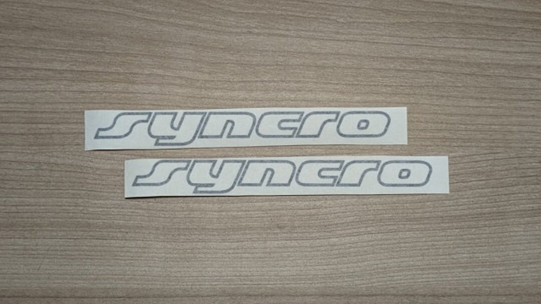 Volkswagen VW T4 SYNCRO Side Fender 2x Vinyl Stickers. Multivan ...
