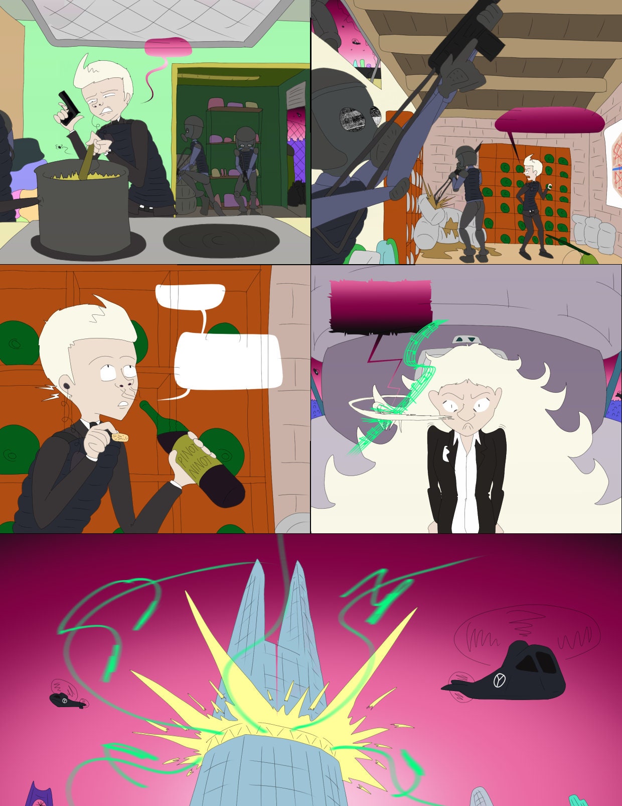 Custom Comic Strip - Digital Comic Page With Colour and Dialogue! - Etsy