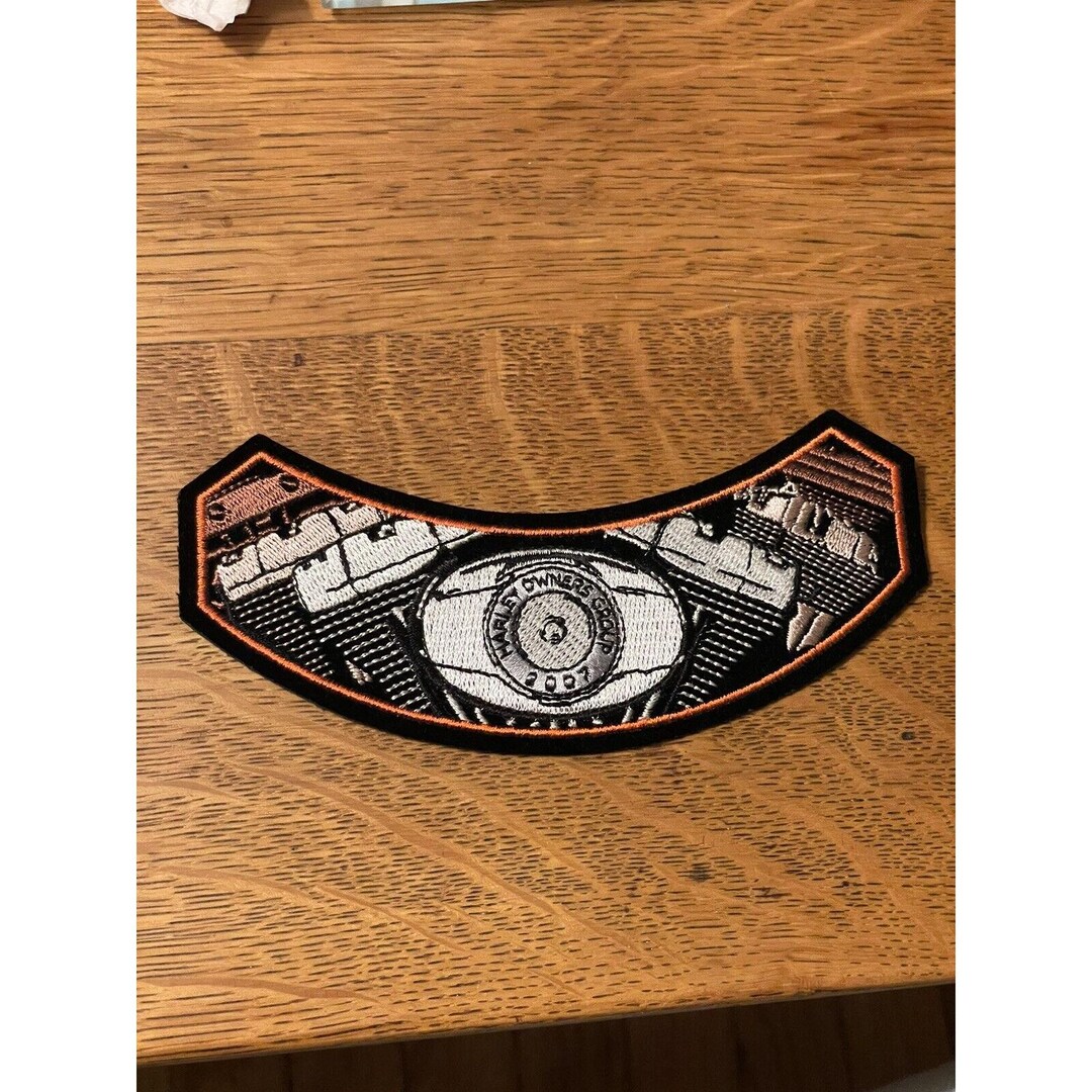 2007 HOG HARLEY DAVIDSON Owners Group Rocker Biker Patch Motorcycles ...