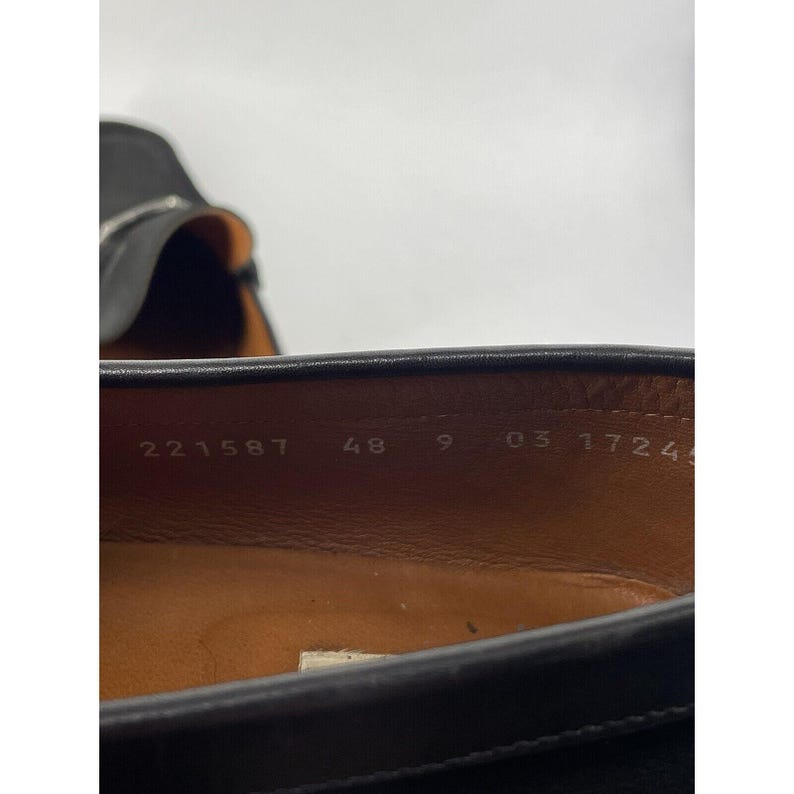 Mens Moreschi 221587 Black Suede Leather Loafers Sz 9 Italy Dress Shoes ...