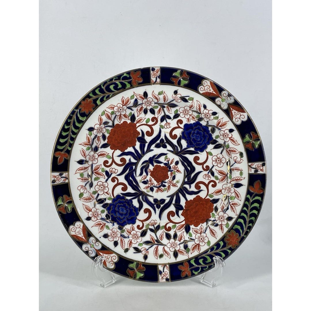 Antique Crown Derby Imari Plate Pattern Number 524 C1880s - Etsy