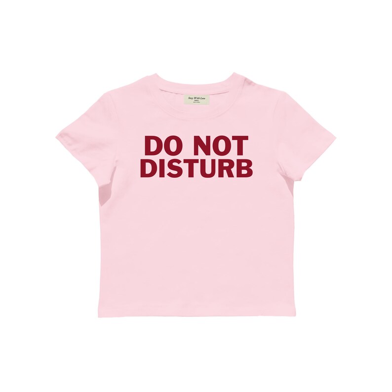 Do Not Disturb Baby Tee - Etsy
