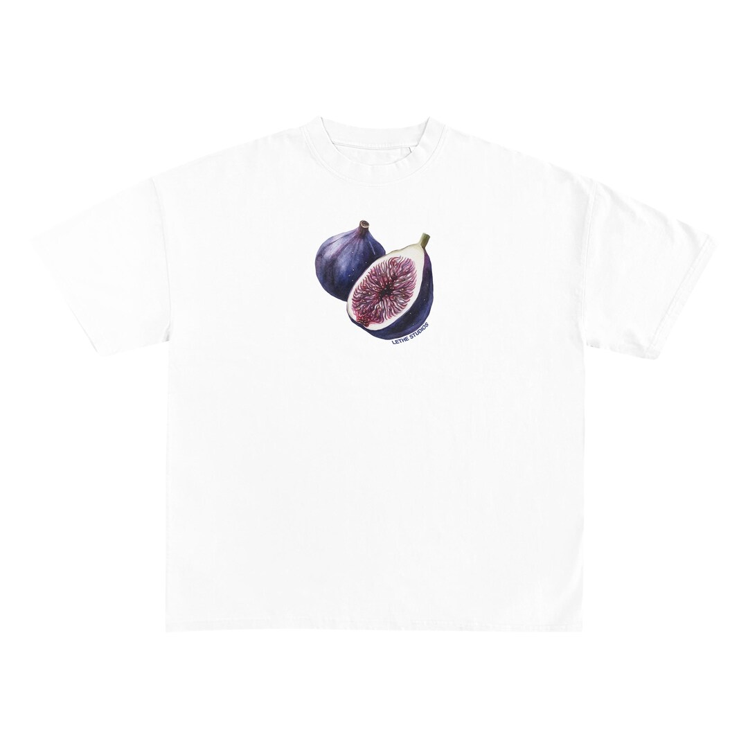 Figs T-shirt, Aesthetic Flower T-shirt - Etsy