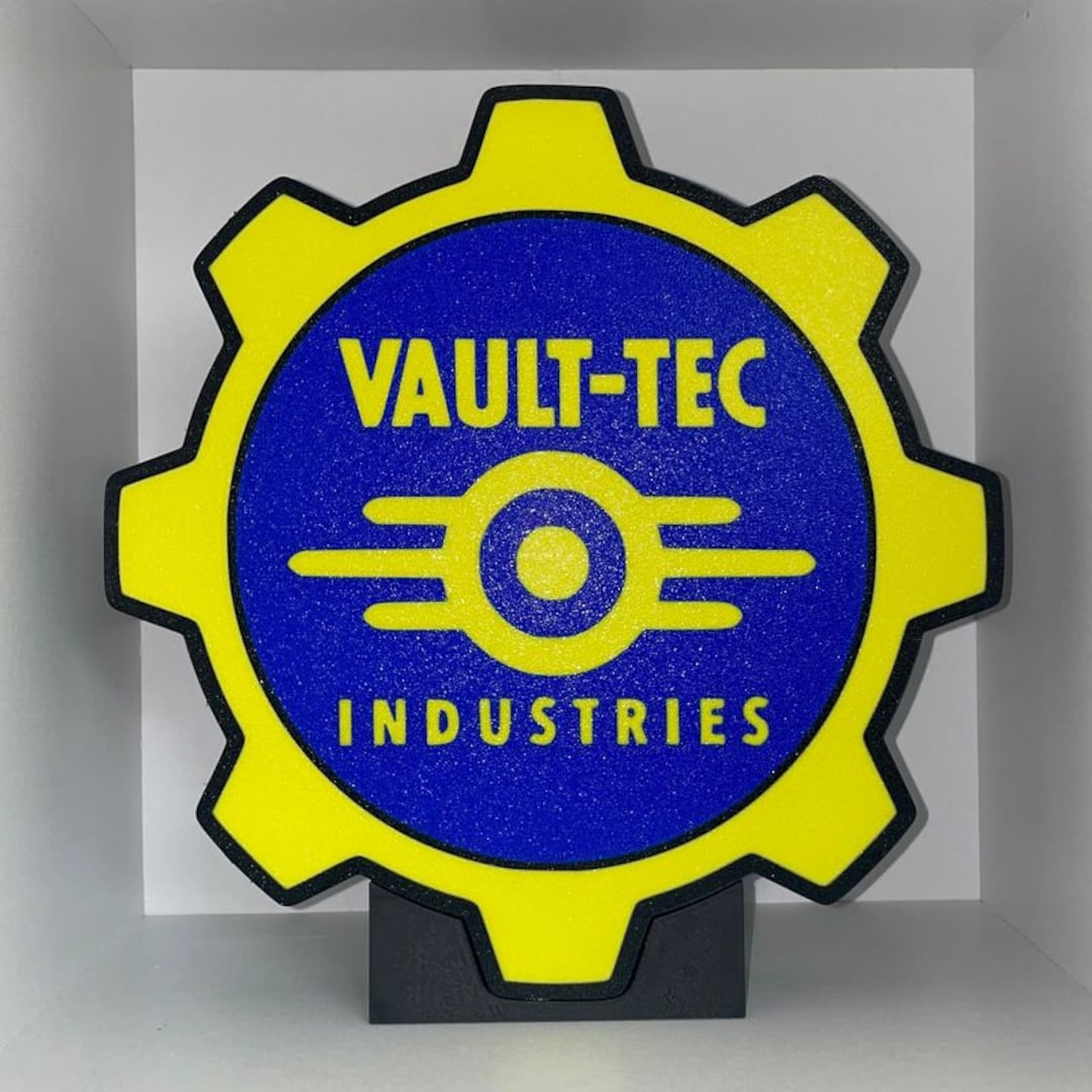 Fallout "vault-tec Industries" LED Lightbox - Etsy