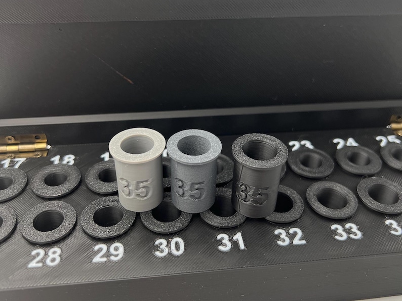 MEC Powder Bushing Set With Case Sizes 17-36 Skeet Trap Reloading ...