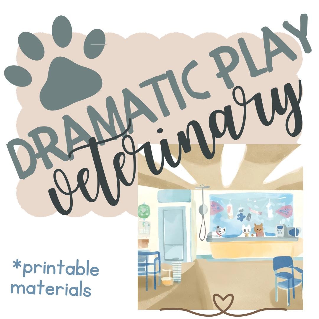 Dramatic Play - Vet Clinic - Etsy