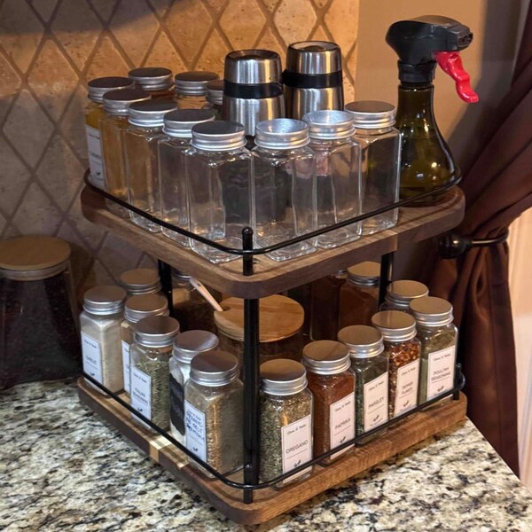 Modern Spice Rack - Etsy
