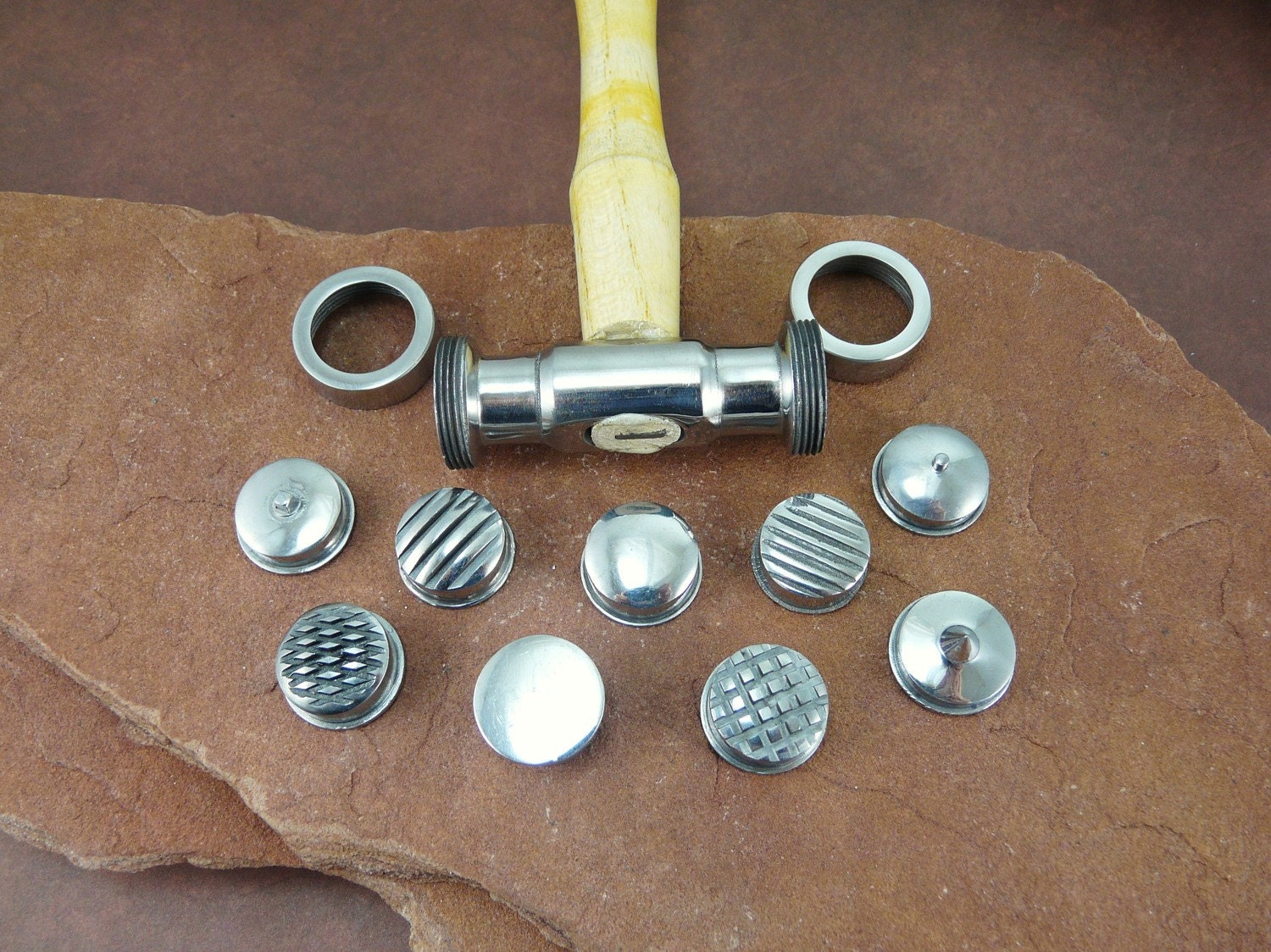 Texture Hammer Euro Tool 9 in 1 Texture Hammer Metal - Etsy