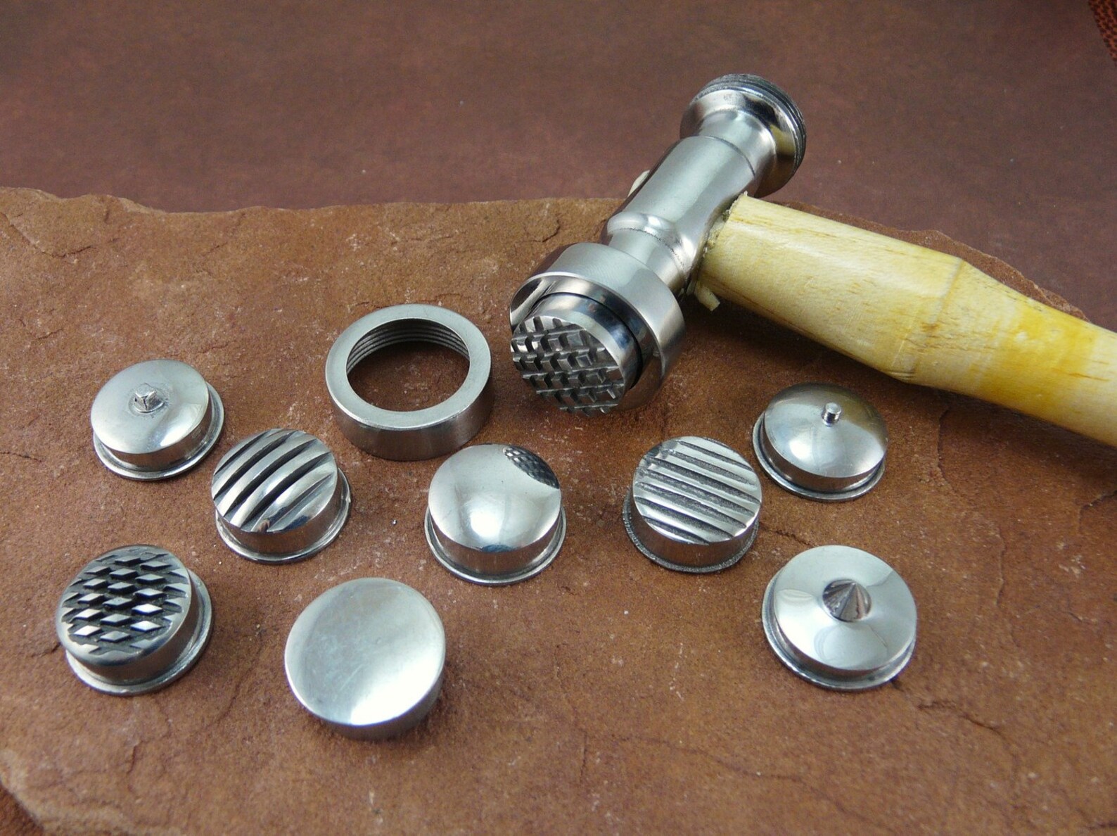 Texture Hammer Euro Tool 9 in 1 Texture Hammer Metal - Etsy