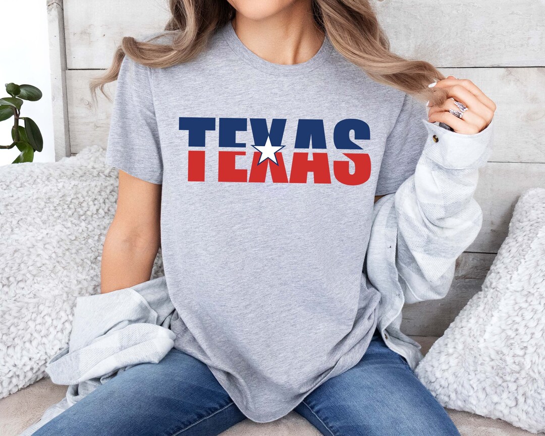 USA Texas Shirt, America State Name T-shirt, 4th of July America Tee ...
