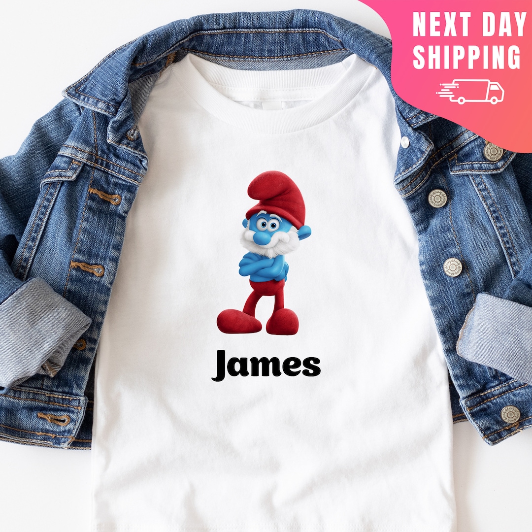 Smurfs Shirt, Smurf Family Shirt, Custom Birthday Shirt, Matching ...