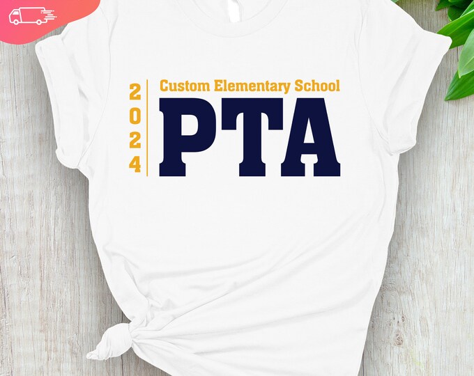 PTA Crew Shirts, Parent Teacher Organization Association Shirt, School ...