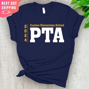 Custom PTA Shirt, Parent Teacher Organization Association Shirt, Custom ...