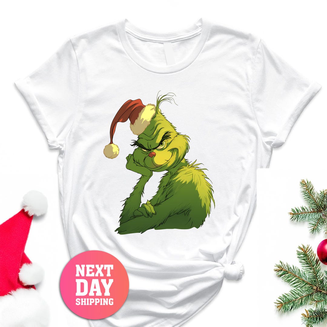 Grinch Christmas Shirt, Grinchy Shirt Grinch Christmas Tree Shirt ...