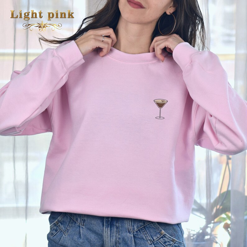 Embroidered Espresso Martini Pocket Cocktail Lover Sweat, Drink Lover ...