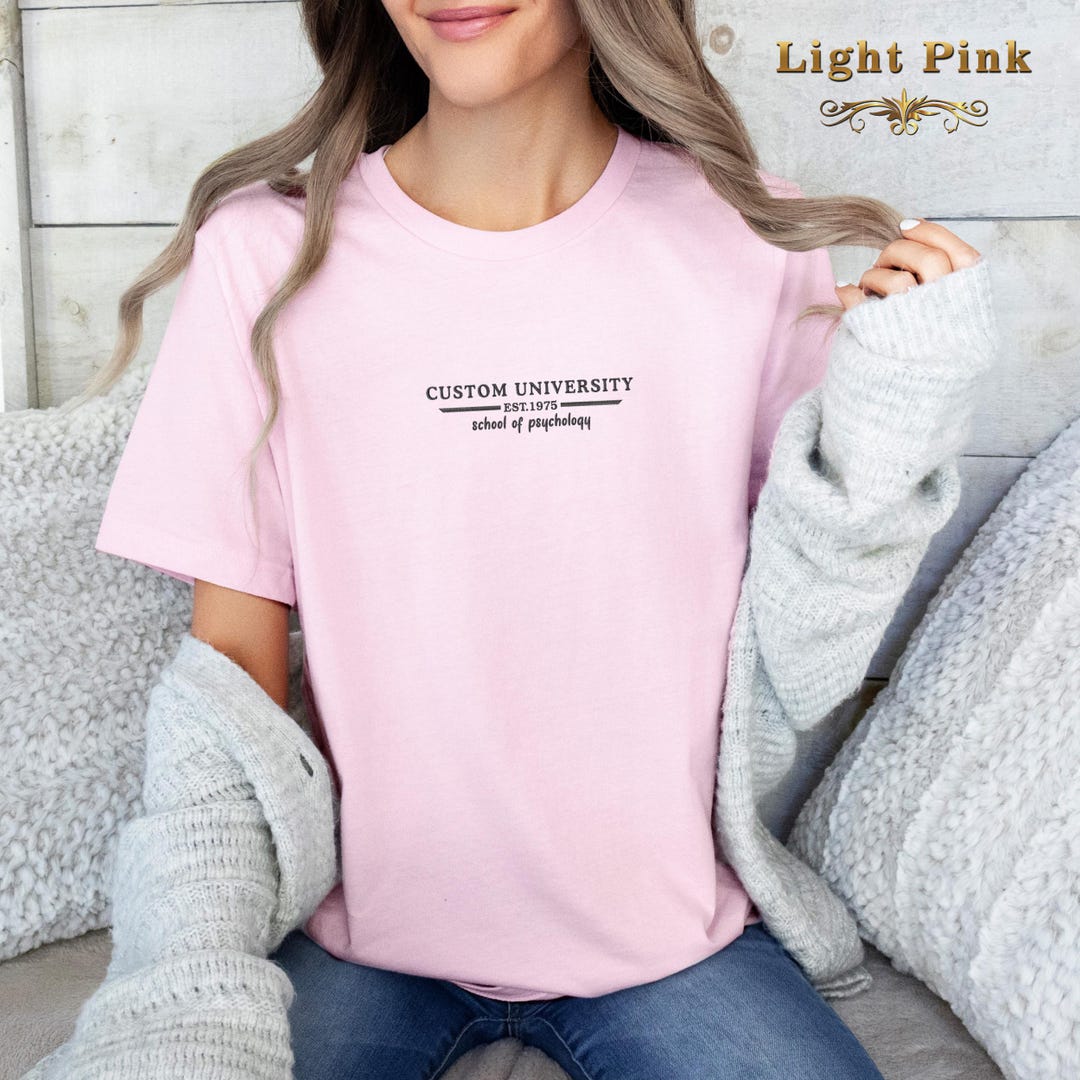 Custom University Shirt, Personalized University Tee, Custom College ...