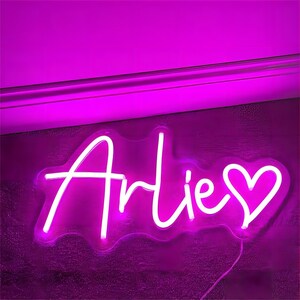 Custom Name Neon Sign | Gifts for Kids | Neon Lights｜teenage Girls ...