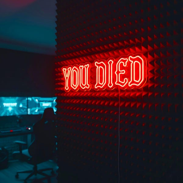 You Died Led - Etsy