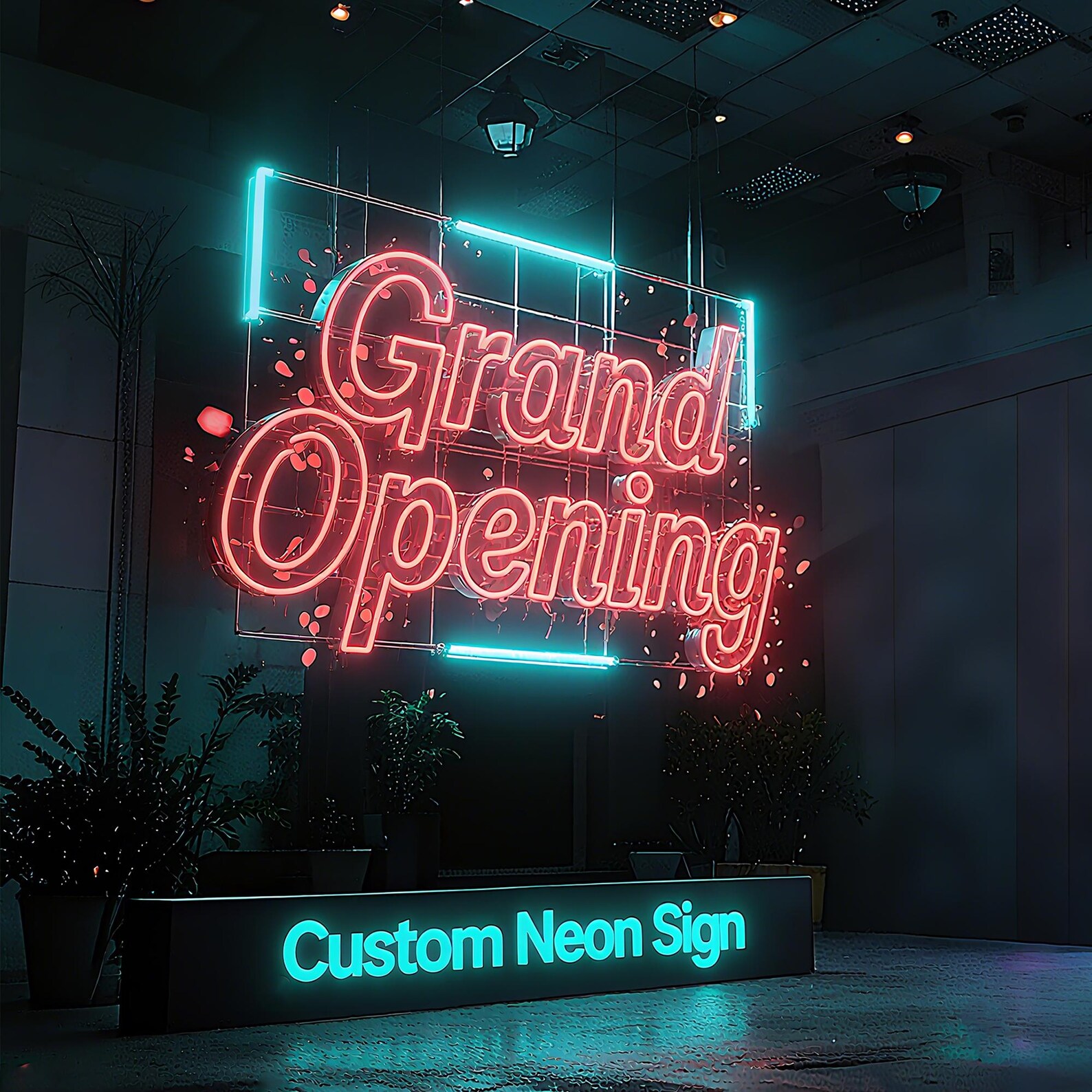 Logo Neon Sign | Custom Neon Sign | Neon Sign | Business Neon Sign ...