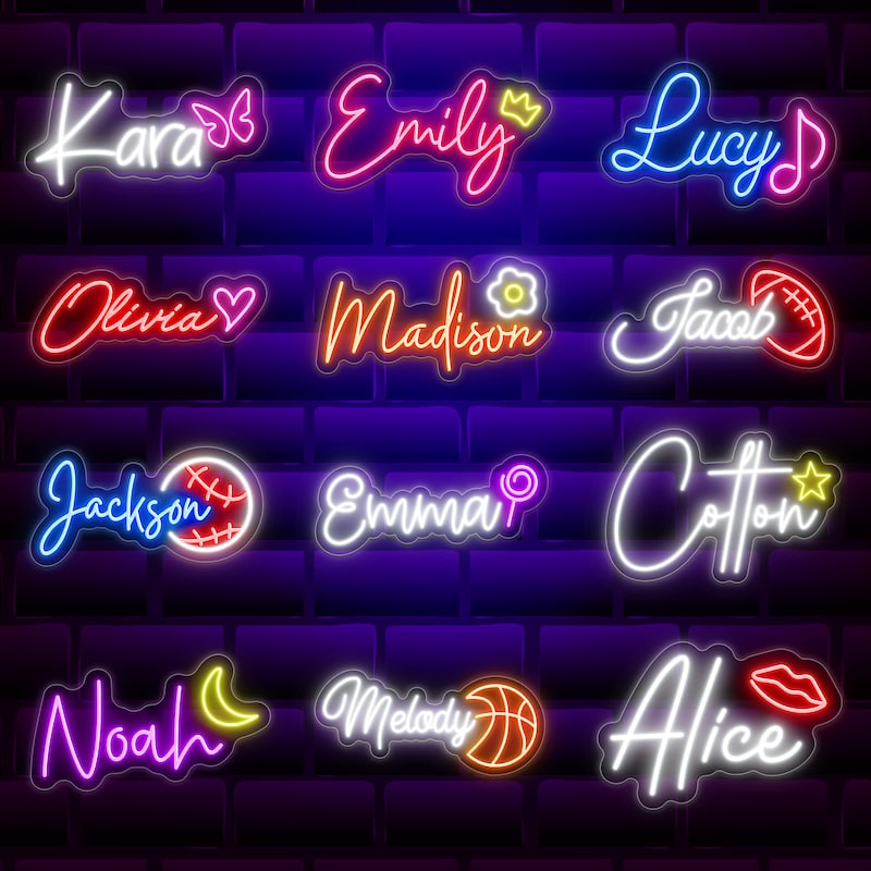 Name Led Sign - Etsy