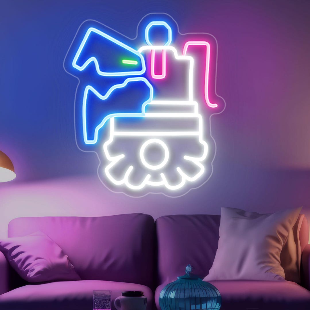 Jinx Chomper Grenade Neon Sign, Cartoon Neon Light, Anime Character ...