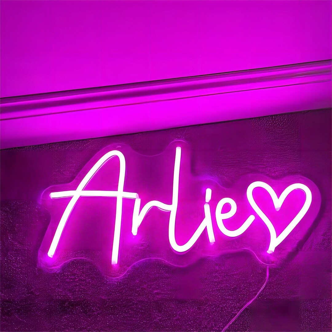 Custom Neon Name Sign for Kids, Led Neon Signs Custom, Home Decor, Wall ...