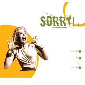 Apology Greeting Cards Set: Sorry Funny Geeky Original Graphics ...
