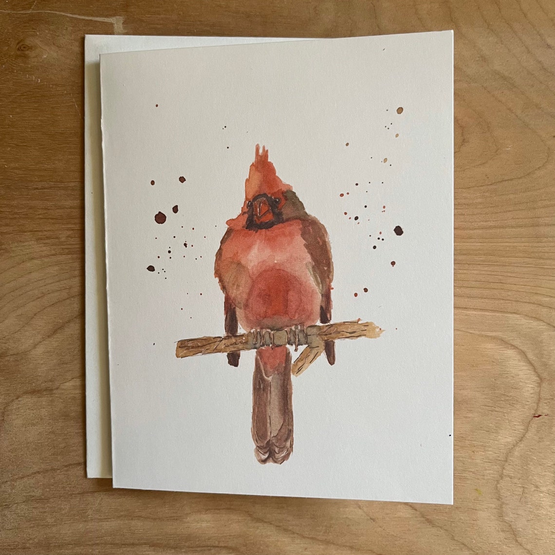 Cardinal Note Cards A2 4 1/4 X 5 1/2 - Etsy