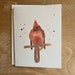 Cardinal Note Cards A2 4 1/4 X 5 1/2 - Etsy