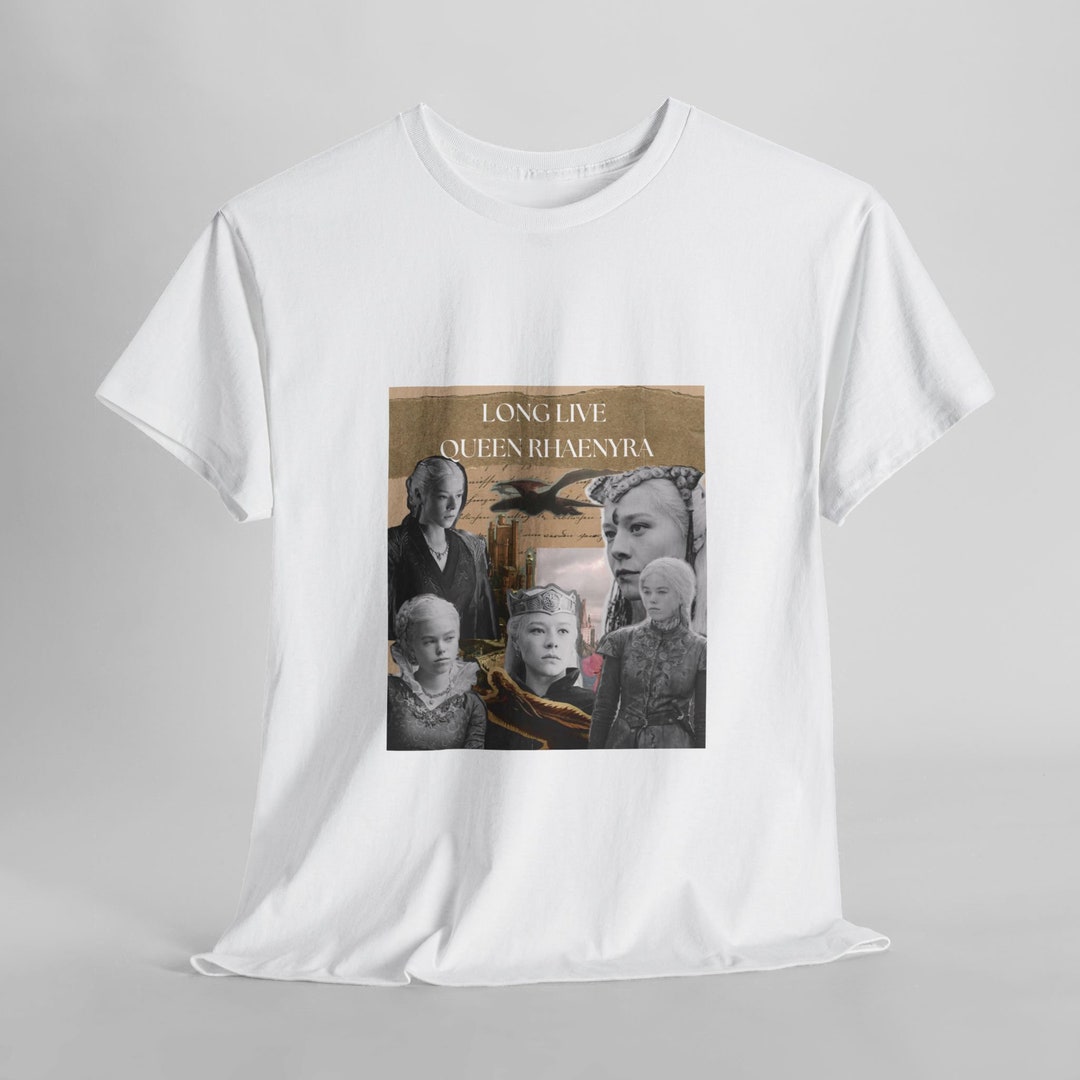 Queen Rhaenyra Shirt, Targaryen, HOTD, GOT Shirt, Team Black, Rhaenyra ...