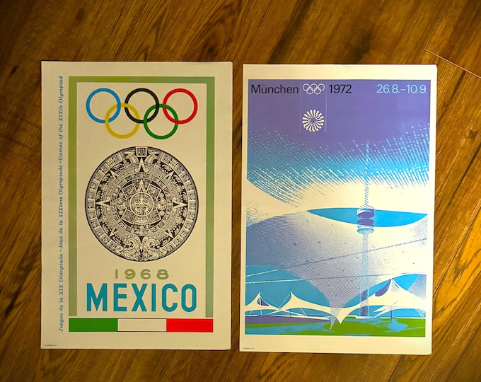 20 Olympic Commemorative Posters by Sunergo, Inc. - Etsy