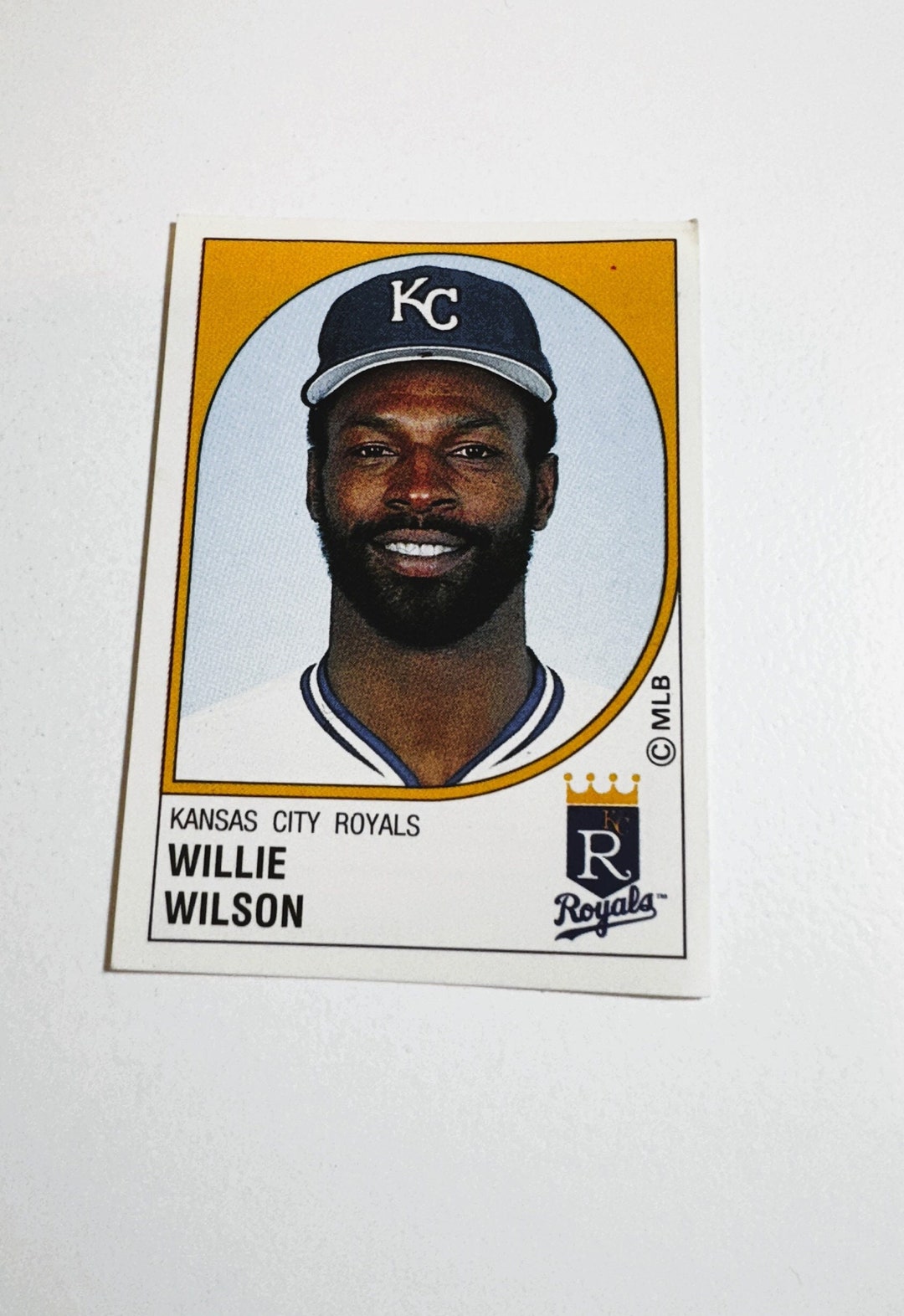 Panini Baseball 1988 Sticker Willie Wilson Kansas City Royals - Etsy
