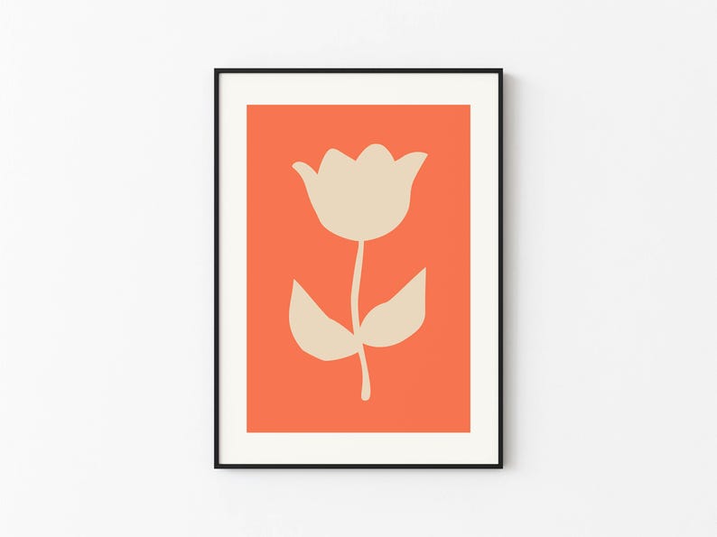 Tulip Art Print - Etsy