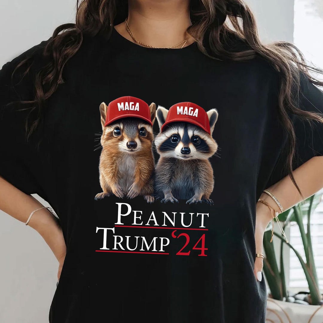 Peanut Squirrel Shirt, Justice for Peanut, Trump Peanut Tee, Funny ...
