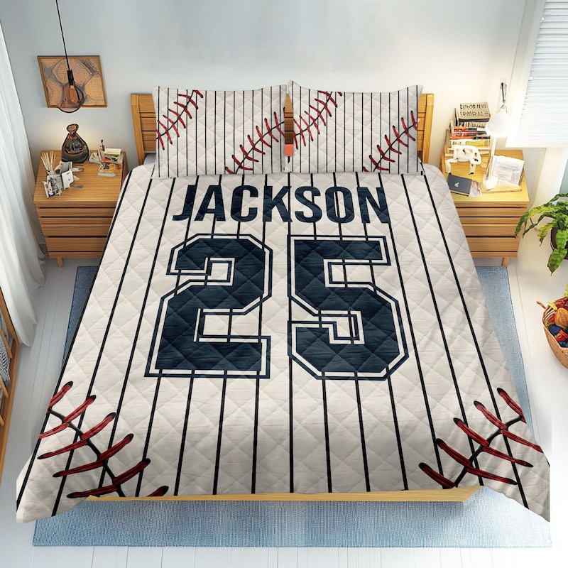 Baseball Bedding - Etsy