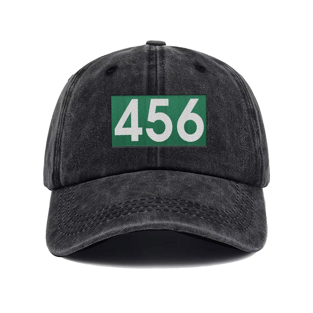 Squid Game Player 456 Dad Hat Seong Gi-hun Embroidered Baseball Cap ...