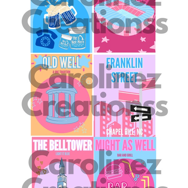 Unc Poster - Etsy